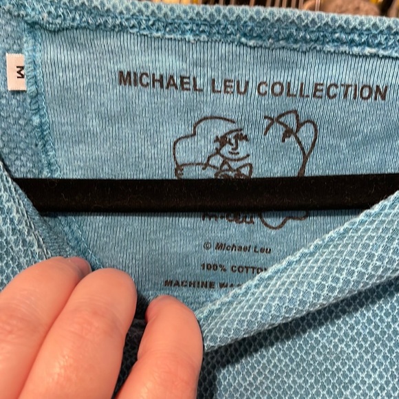 Michael Leu Collection | Tops | Michael Leu Art To Wear Cotton ...